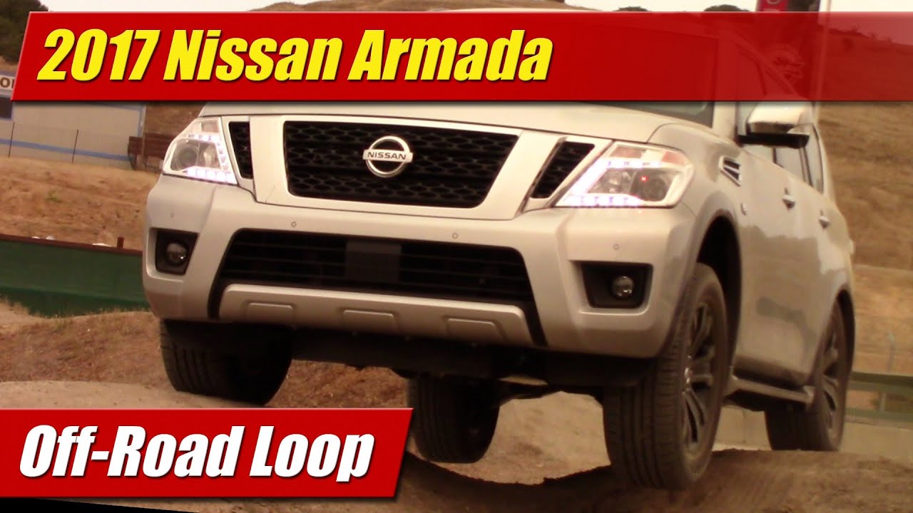 2017 Nissan Armada: Off-Road Loop - YouTube