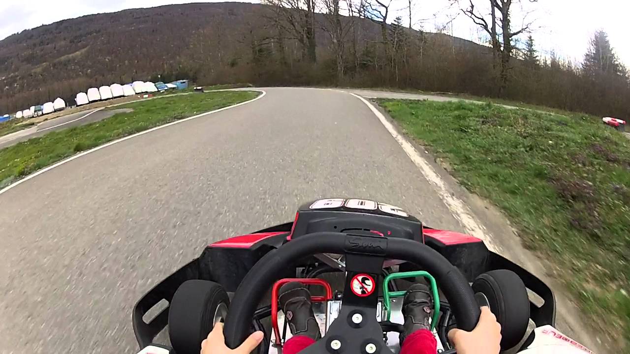 Karting Vuiteboeuf 200cc (8ans) 30 mars 2016 - YouTube