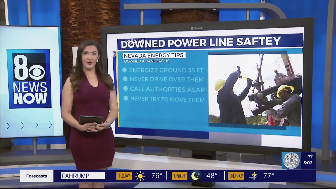 Downed power line safety tips - YouTube