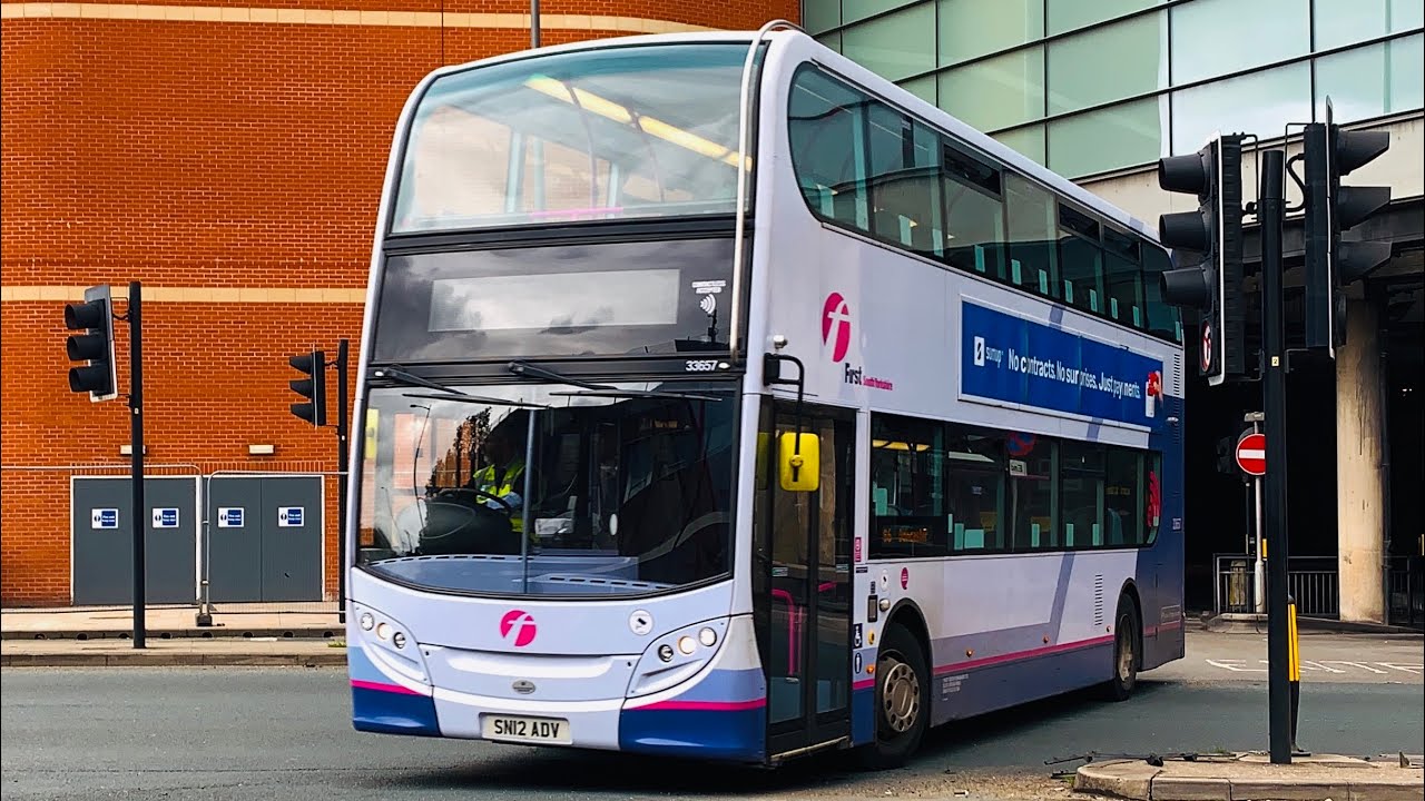 First Bus Doncaster X First Manchester 33657 On 56 From Doncaster To ...