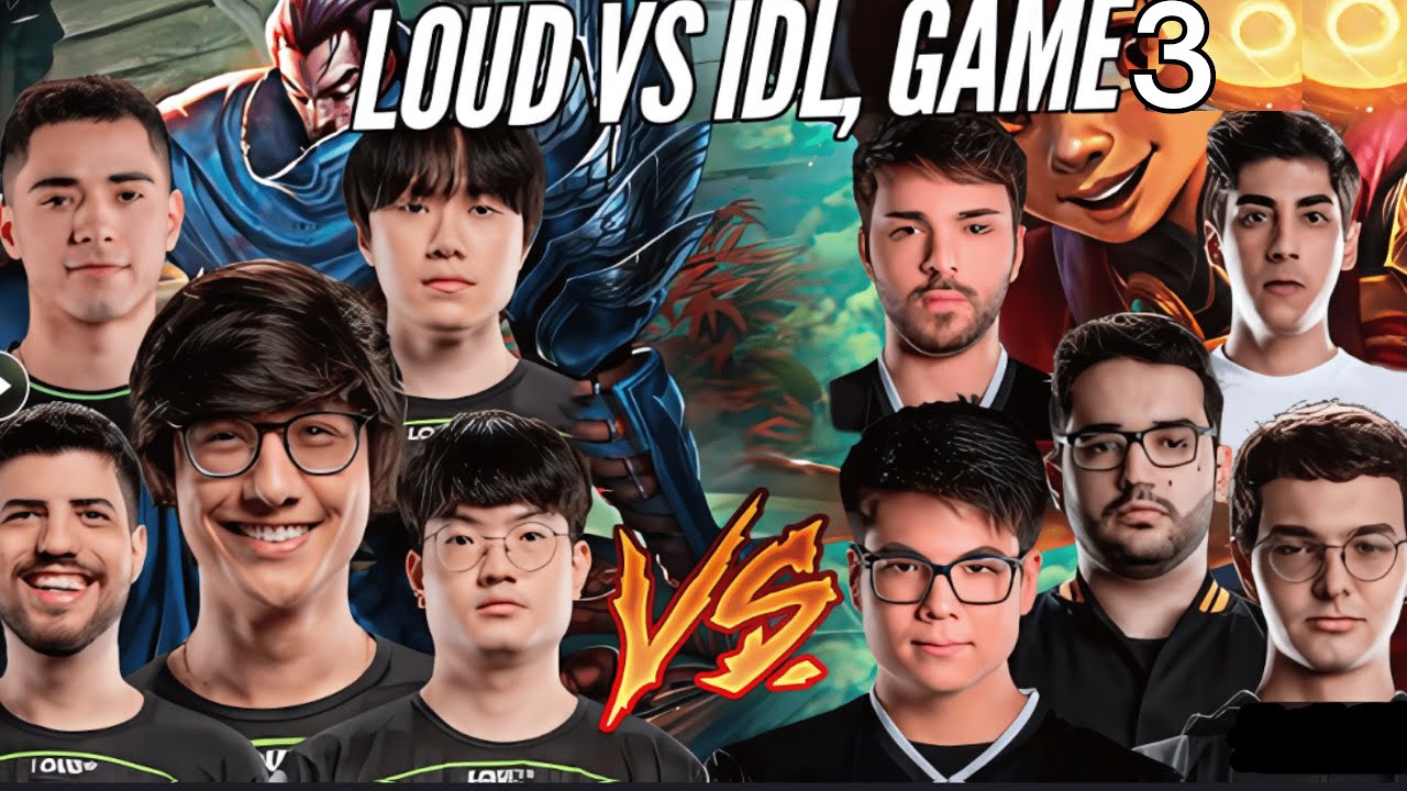 ILHA DAS LENDAS VS LOUD, GAME 3 - YouTube