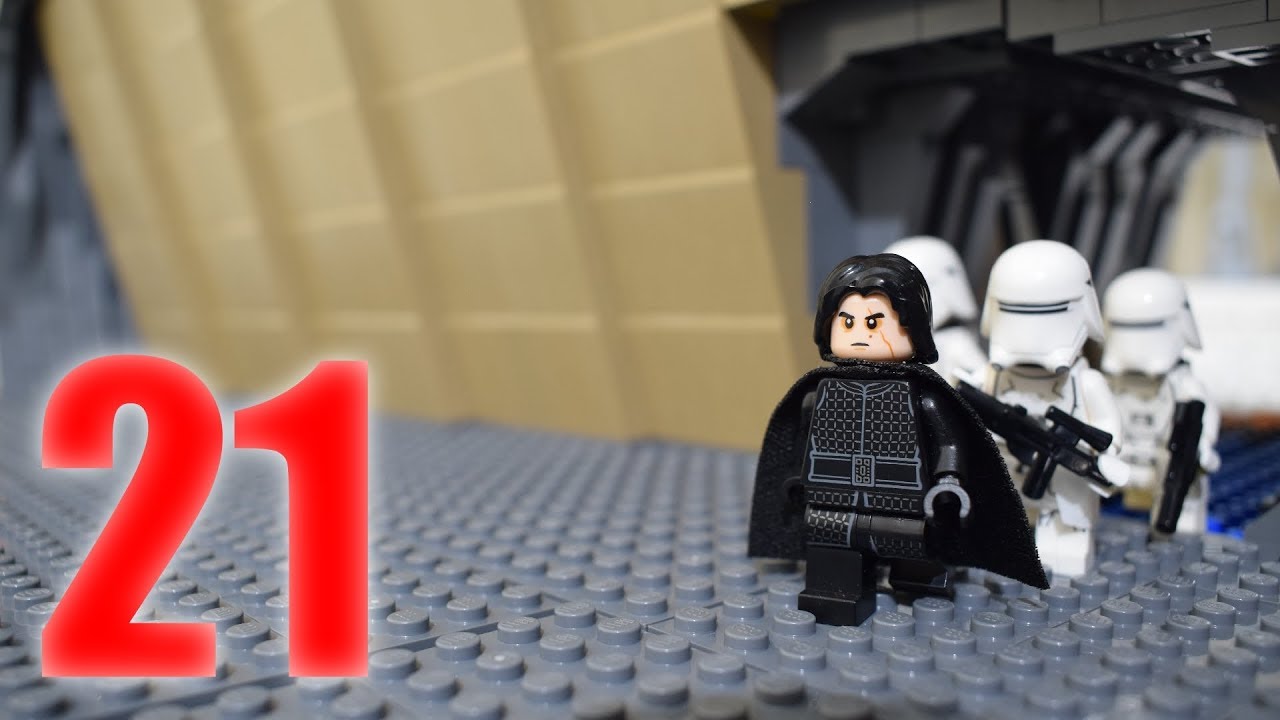LEGO Crait MOC Build Series - Part 21: The Caves Begin - YouTube