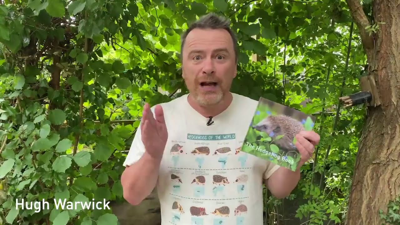 The Hedgehog Book by Hugh Warwick Launches 10-09-20 - YouTube