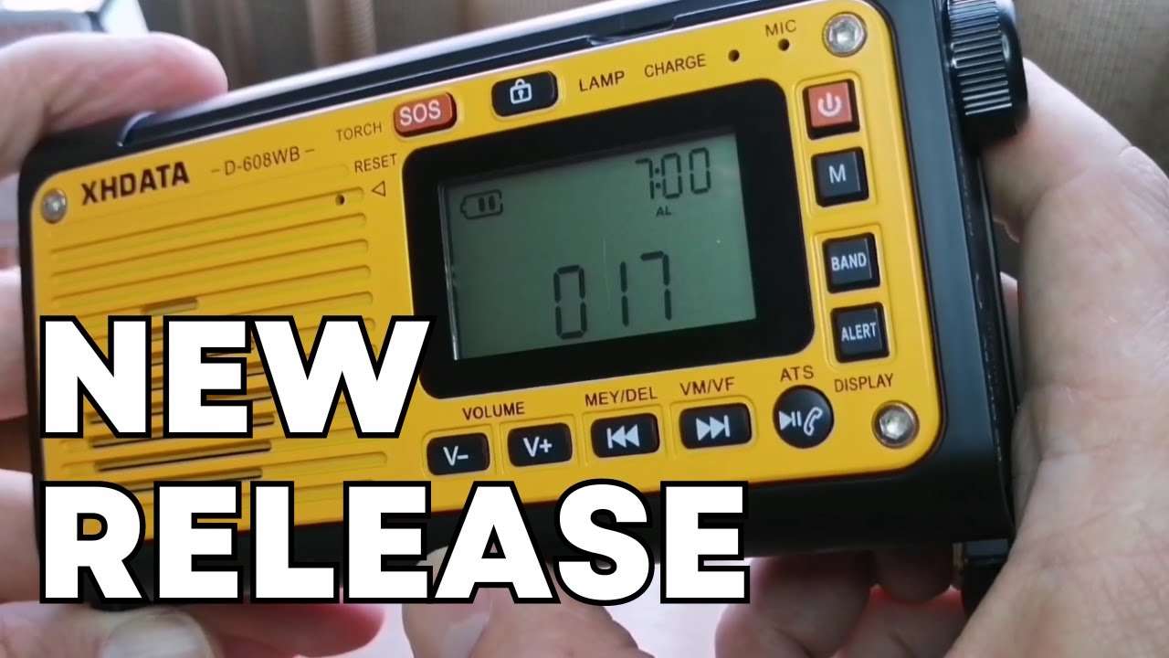 The first unboxing and quick review of the brand new XHDATA D-608WB ...