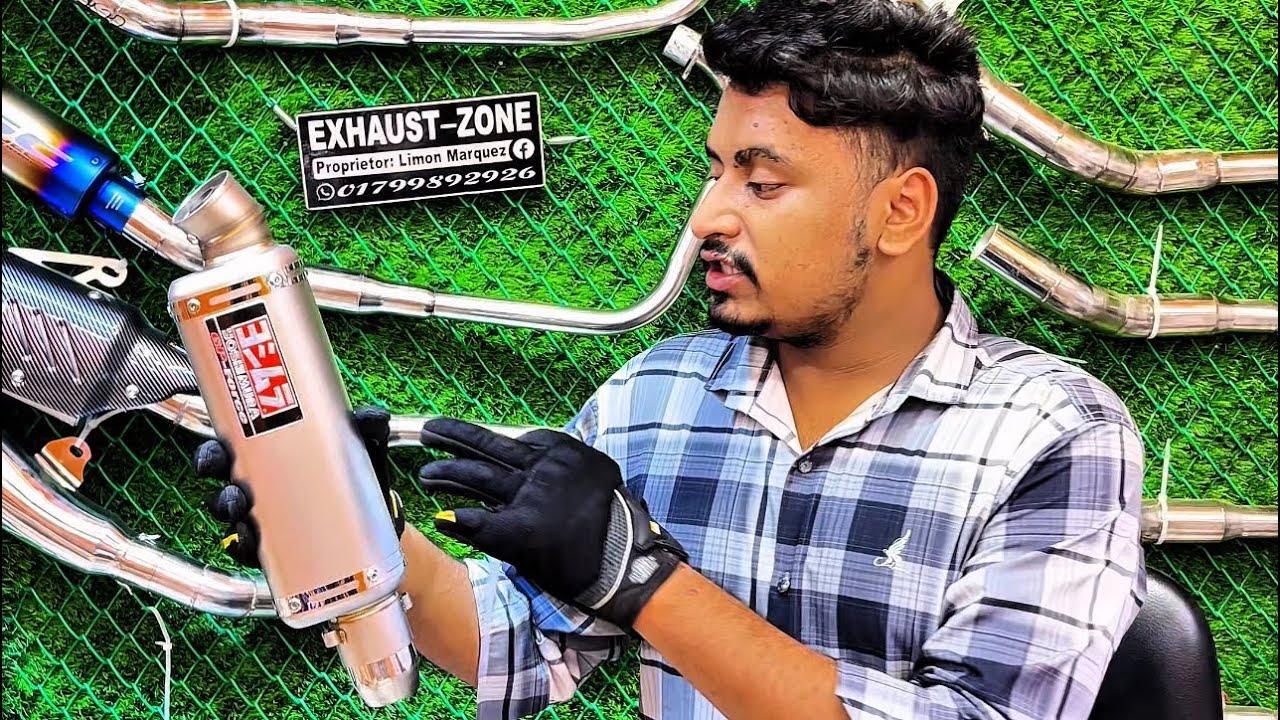 Yoshimura Gp force long exhaust Sold out - YouTube