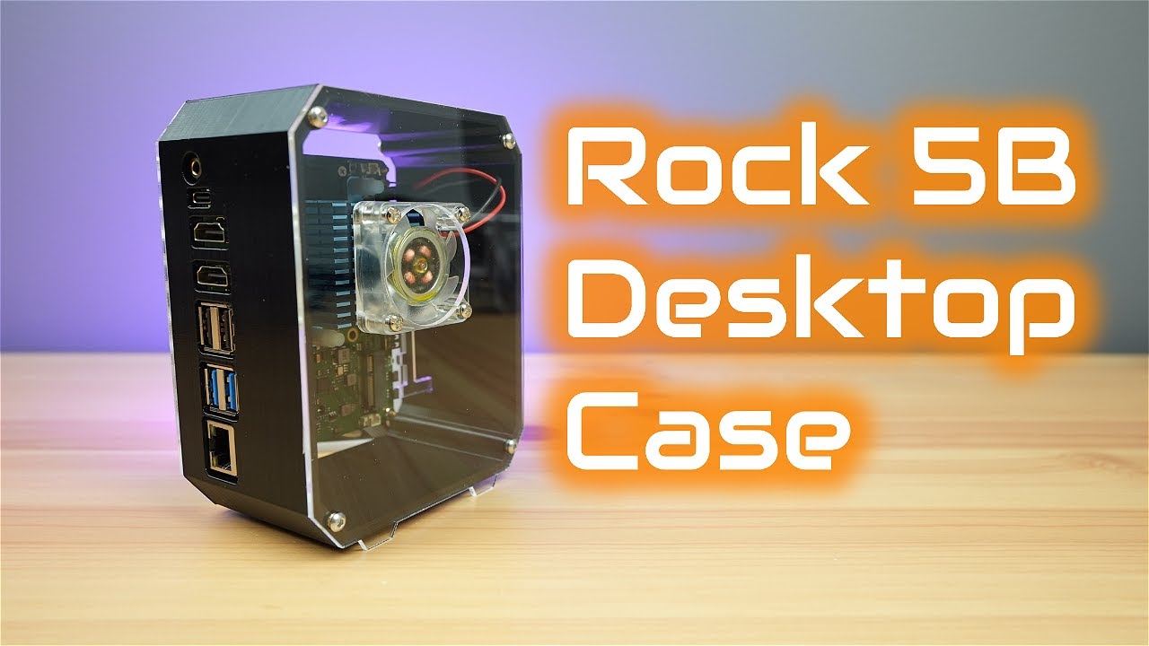 I 3D Printed A Case For My Rock 5 B - YouTube