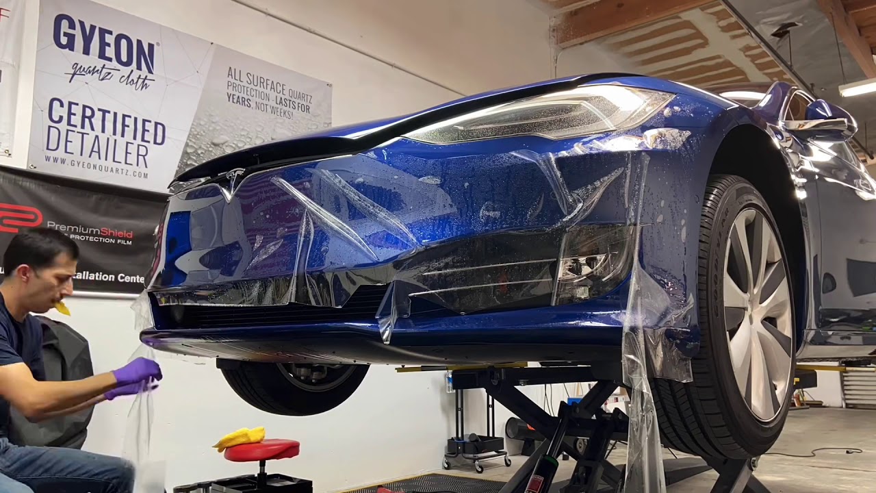 2020 Tesla model S PremiumShield PPF & Gyeon DuraFlex ceramic coating ...