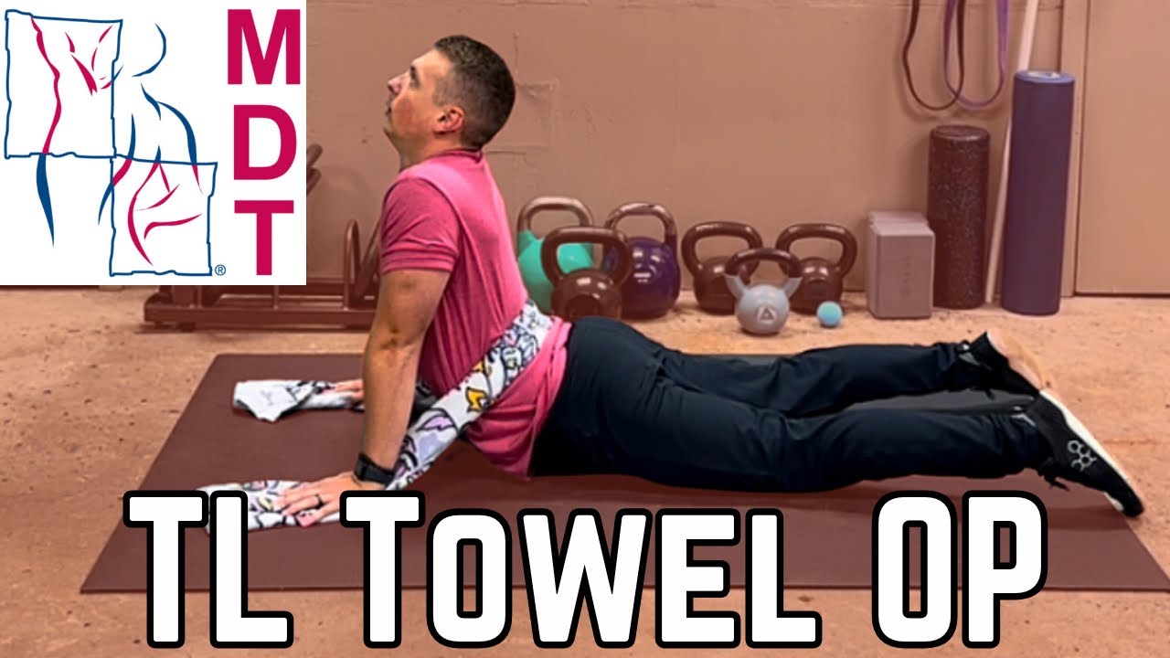 Thoracolumbar Extension in Lying (Towel OP) — Mechanical Diagnosis and ...