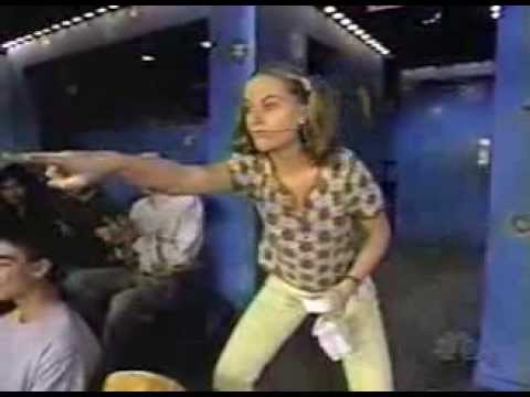 Amy Poehler (Stacy) yells at Conan O'Brien