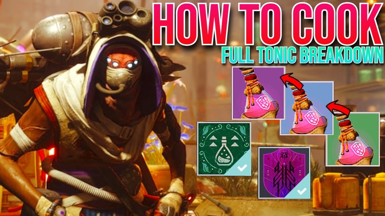 Destiny 2: How Tonic Crafting Works, Higher Tier Tonics, Vendor ...
