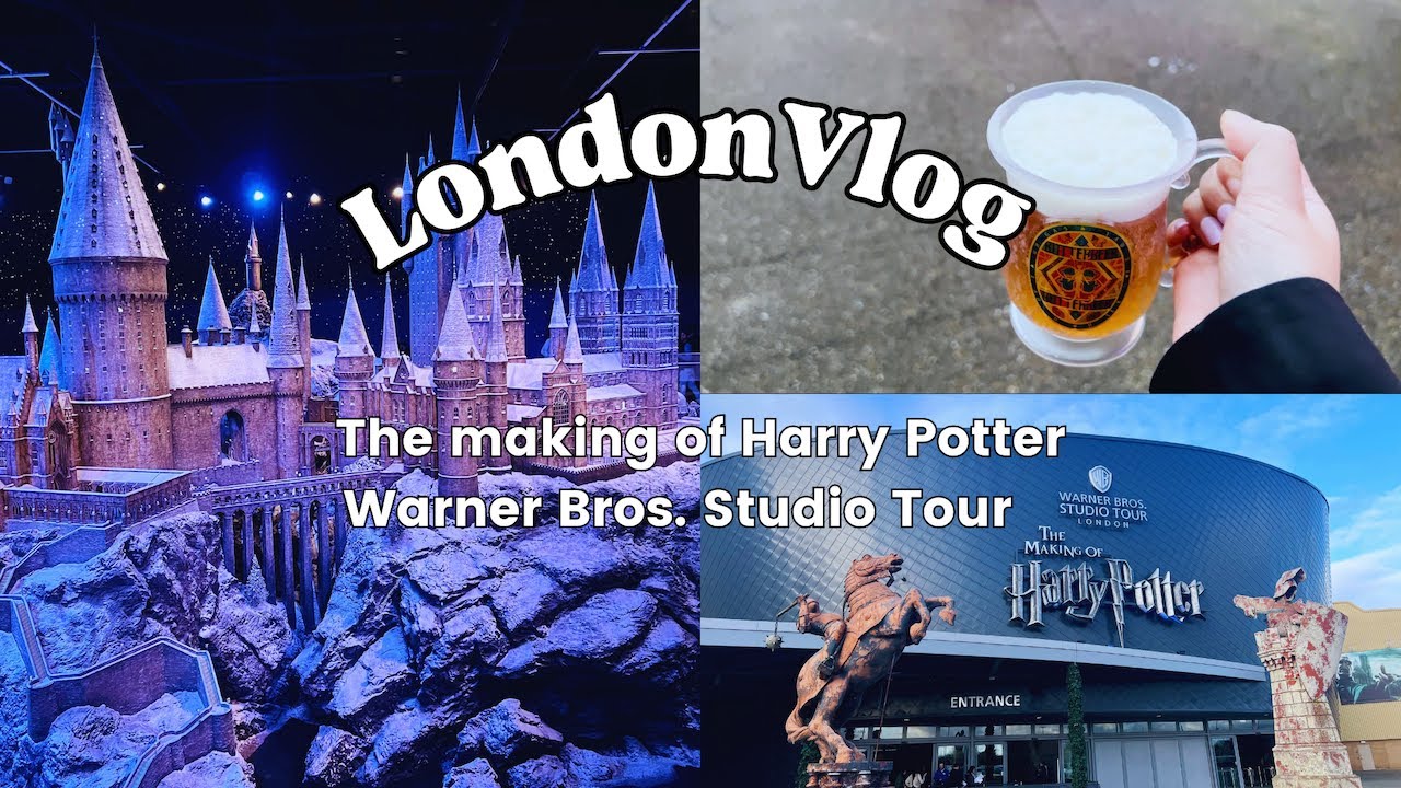 Take a magical Christmas walk through the Harry Potter Studio in London ...