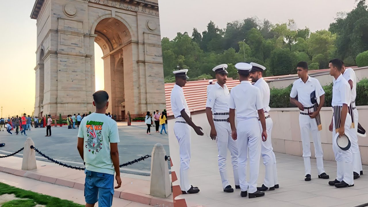 India🇮🇳 Gate par kay bola jawan no ne#India gate #delhi #assam - YouTube