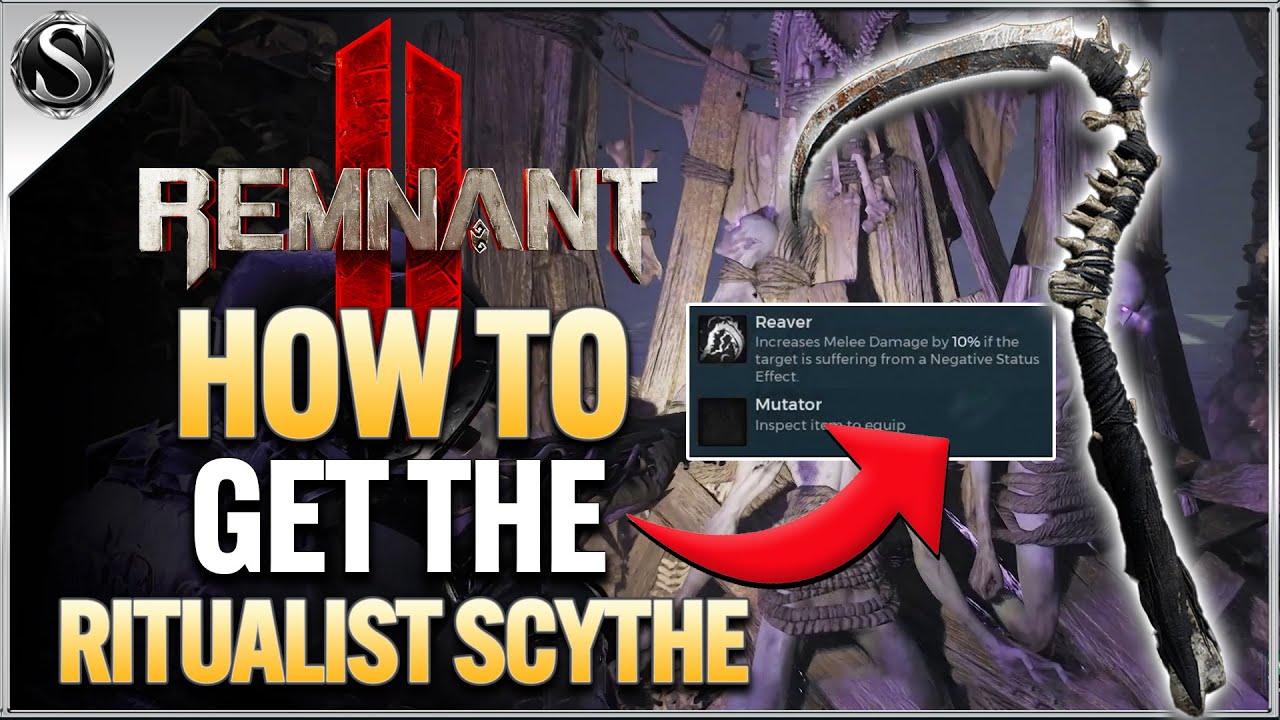 Remnant 2 - How To Get The Ritualist Scythe Weapon - YouTube