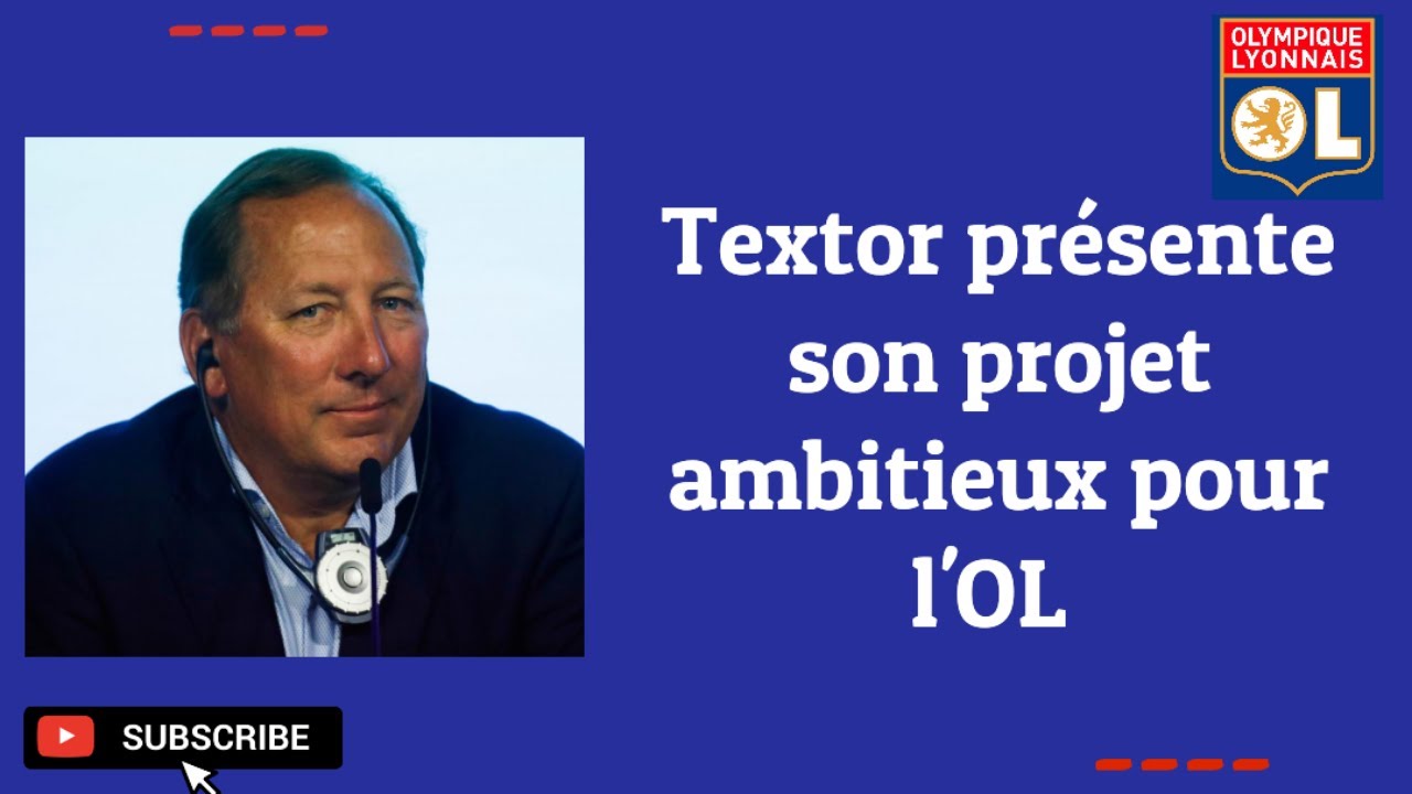 Débrief Conf J. Textor: Blanc conforté & mercato ambitieux! - YouTube
