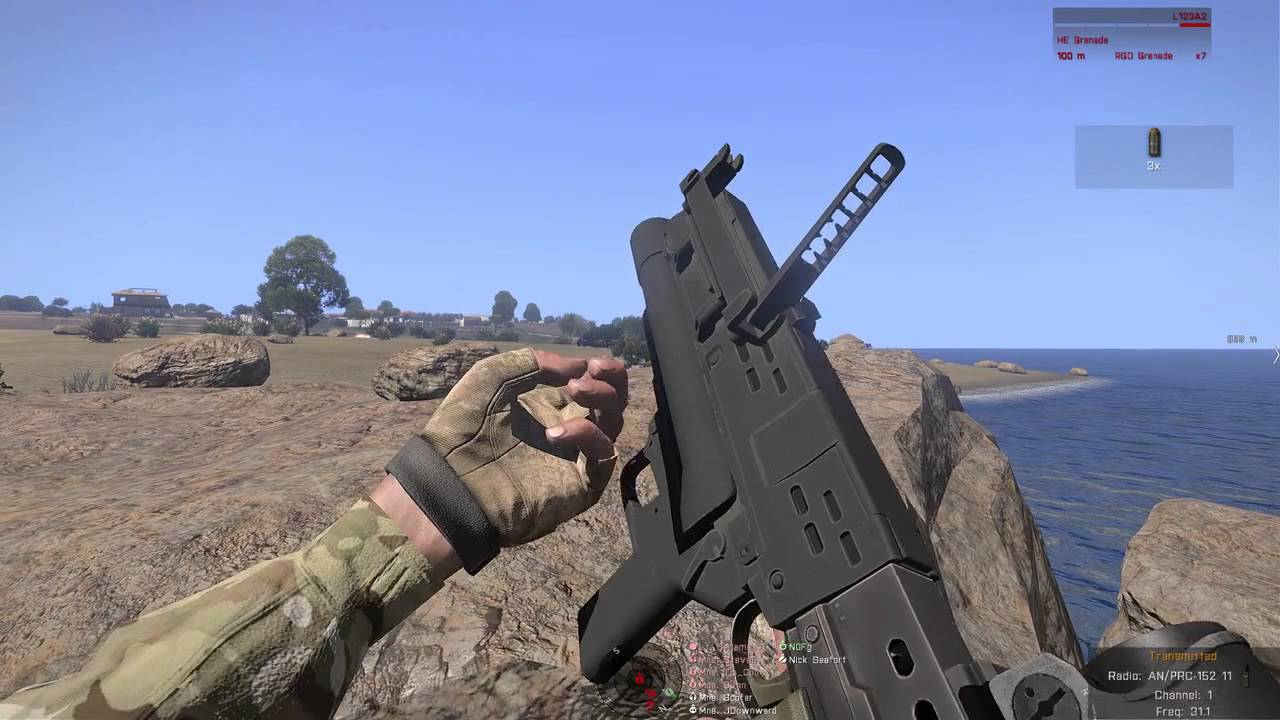 3CB - Arma 3 Public Gameplay: 'Hit the Beach... Hard' 21st Oct - YouTube