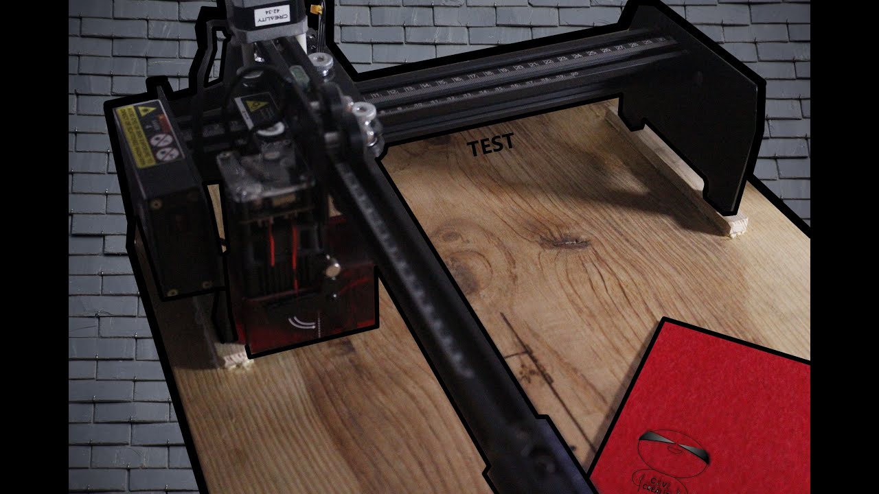 Test - Creality CV-01 Pro - 1.6W - YouTube