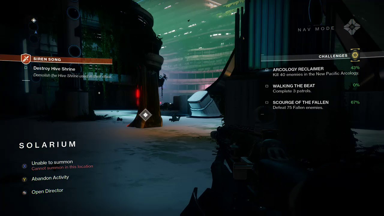 Destiny 2 Ghost Scan - Titan, Solarium - YouTube