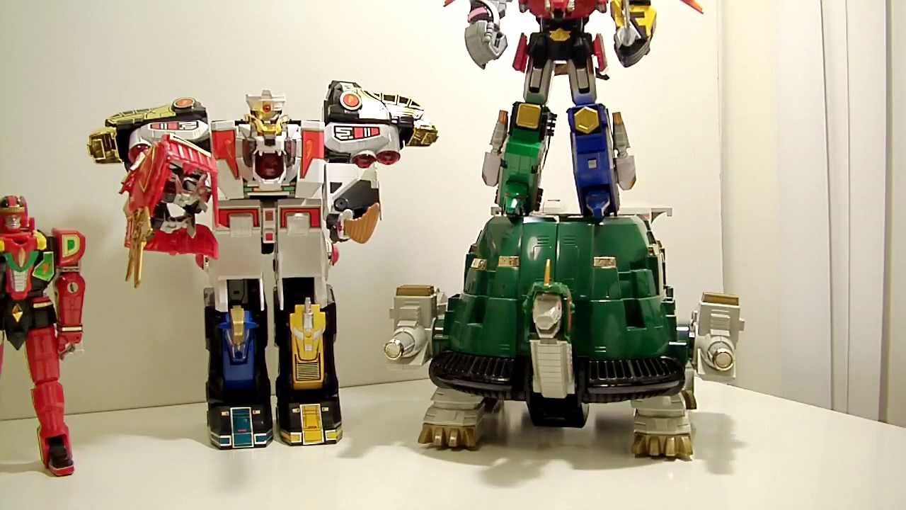 Power Rangers Samurai ZORDS part 2 - YouTube