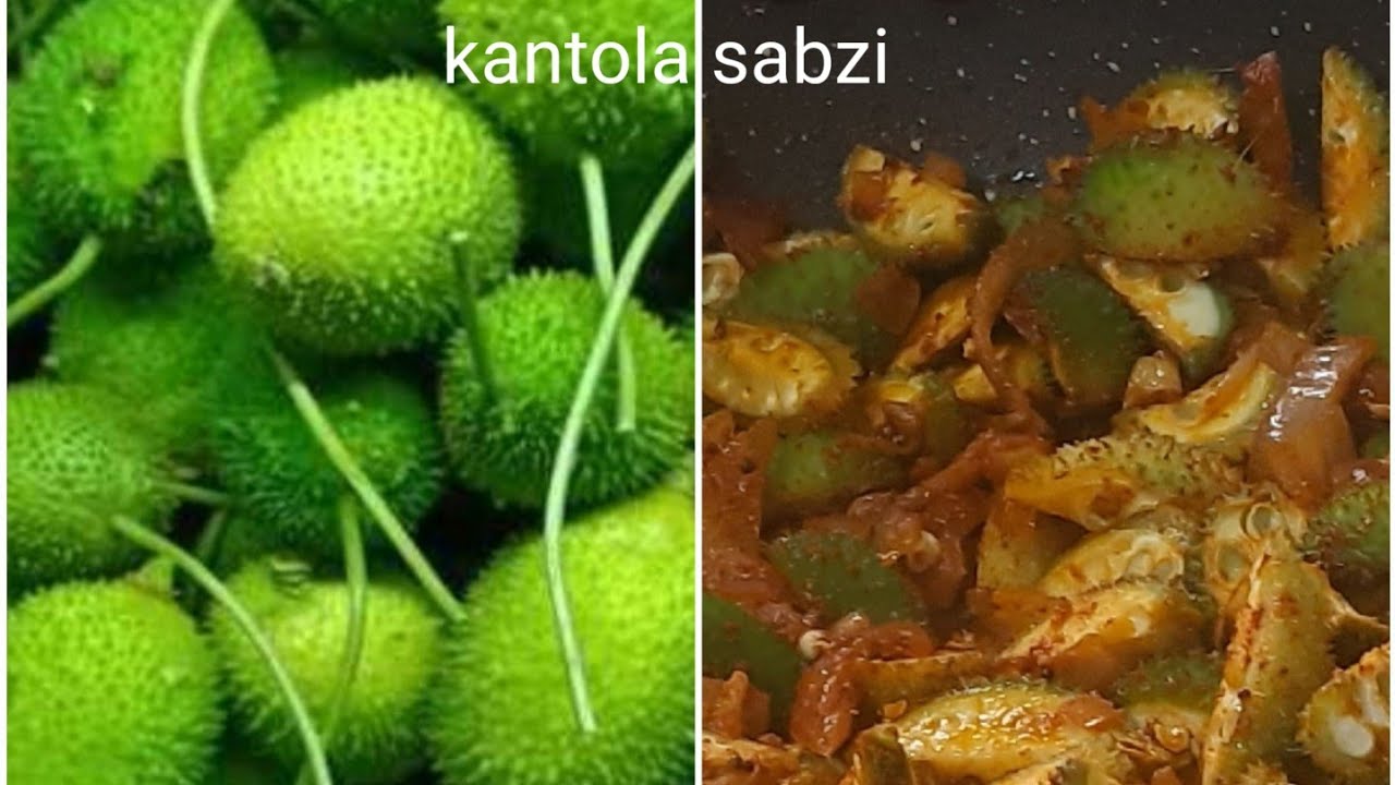 मसालेदार कंटोला सब्ज़ी ककोड़ा की सब्जी Spiny gourd fry | Kakoda fry ...
