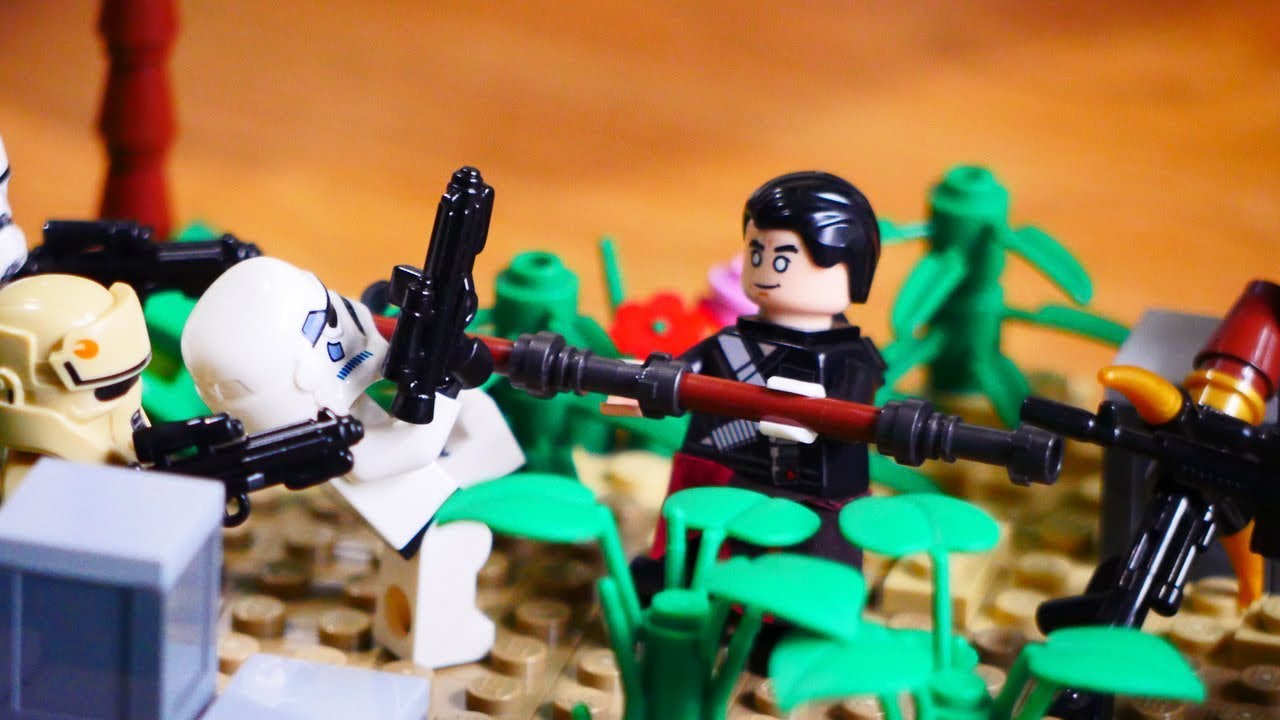 'Ambush On Scarif' | Lego Star Wars Mini-MOC Showcase/Review (HD) [Mini ...