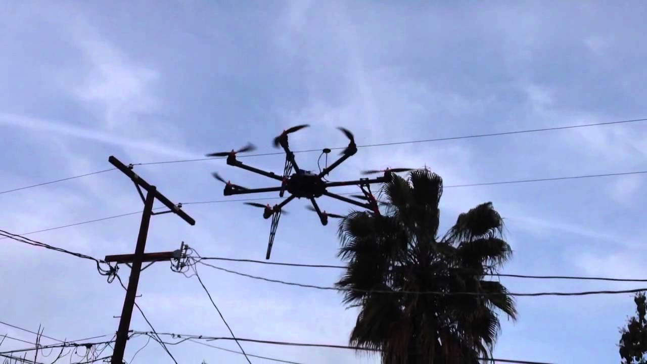 Tarot iron man 1000 full system test - YouTube