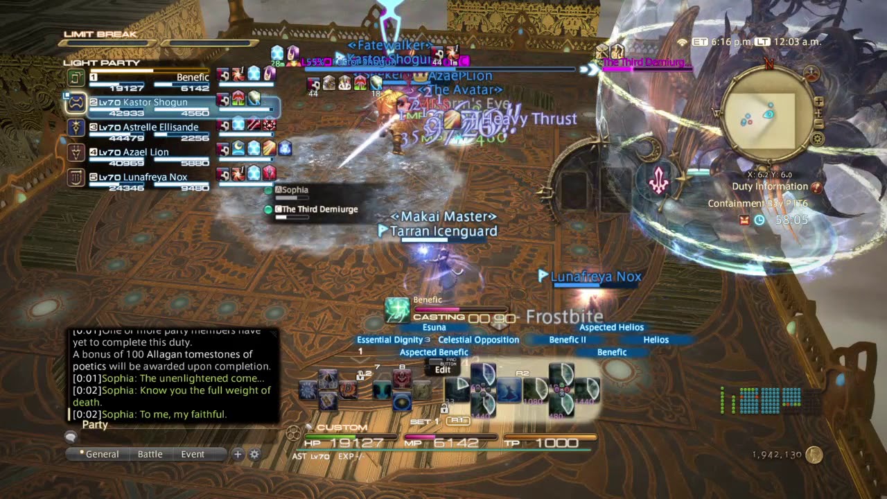 Final Fantasy XIV: Prelude in Violet Sophia Hard - YouTube