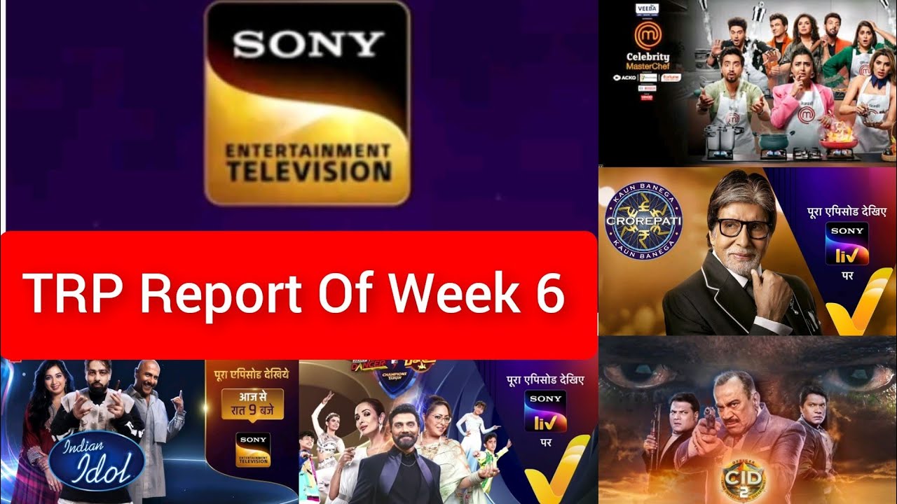Sony Tv's All Serials BARC TRP Report Of The Week 6 2025 - YouTube