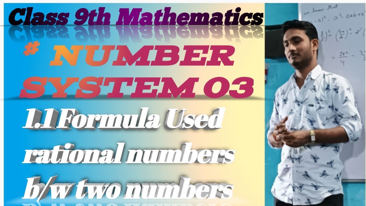 9th Chap 1ll Number System 03ll formula based questions 1.1ll by ...