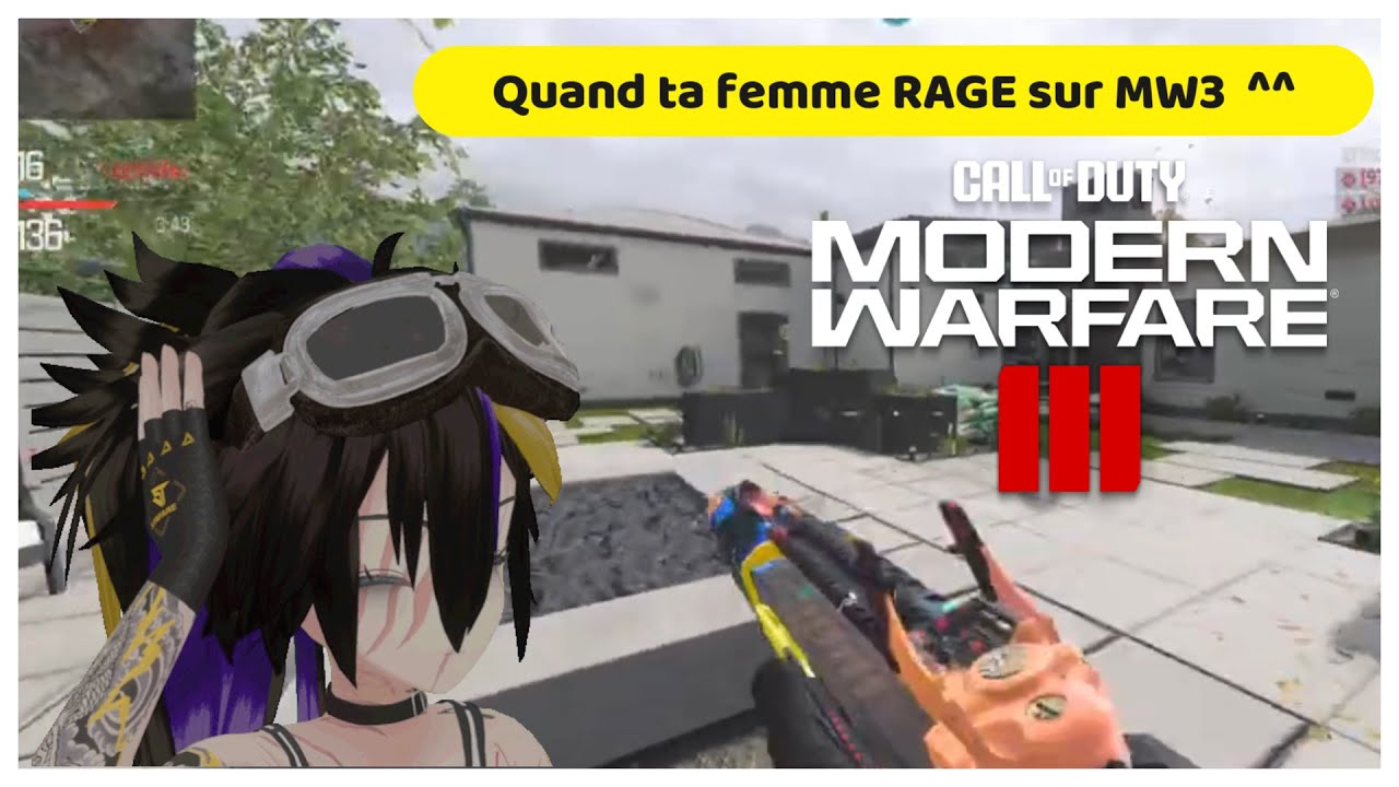 Ma femme RAGE sur MW3 XD - YouTube