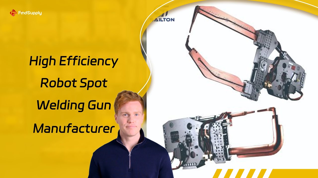 High Efficiency Robot Spot Welding Gun Manufacturer - YouTube