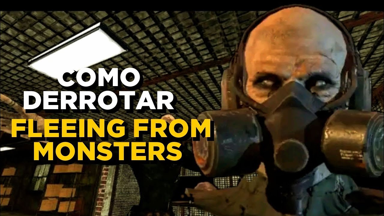 Como Derrotar o MONSTRO CRUEL em "FLEEING FROM MONSTERS" - YouTube