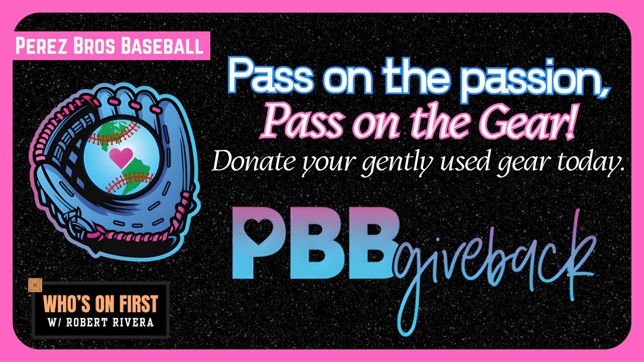 Giving Back Through Baseball: Inside the PBB Giveback Project - YouTube