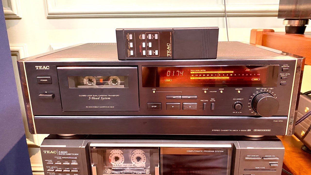 TEAC V9000 Mới 99% Thu Phát Hoàn Hảo 10/10 (0916.95.05.95) - YouTube