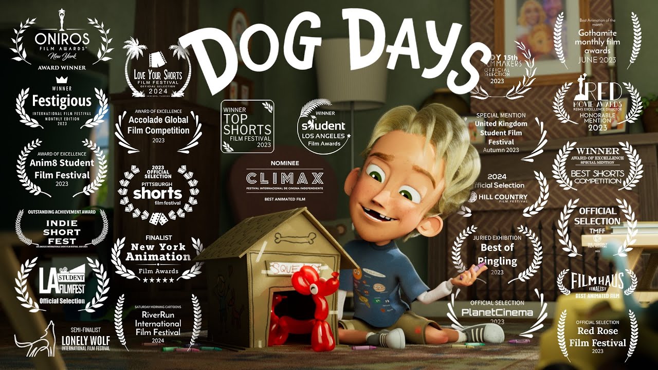 "Dog Days" Animated Short Film - YouTube