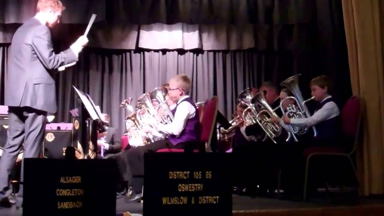 Lions Beginner Band at Alsager Civic Hall - YouTube