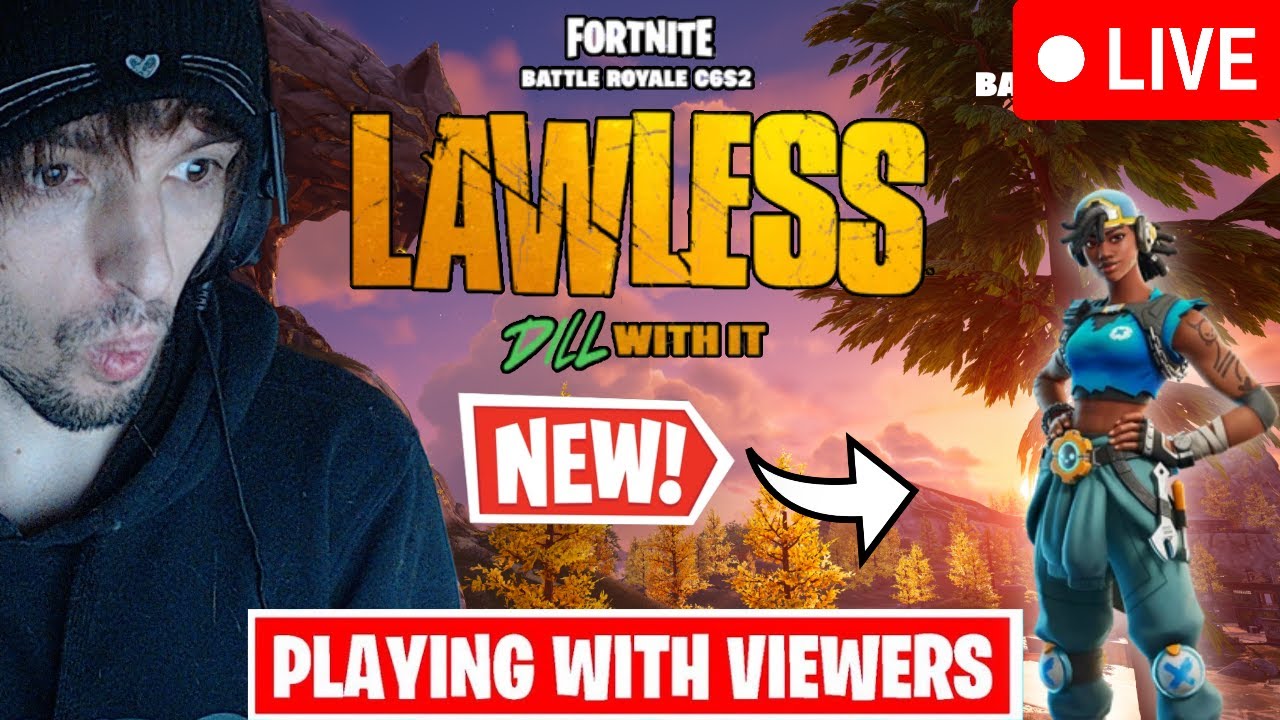 🔴Fortnite Live Chapter 6 Season 2 ZB Squads and Customs with Viewers 4 ...