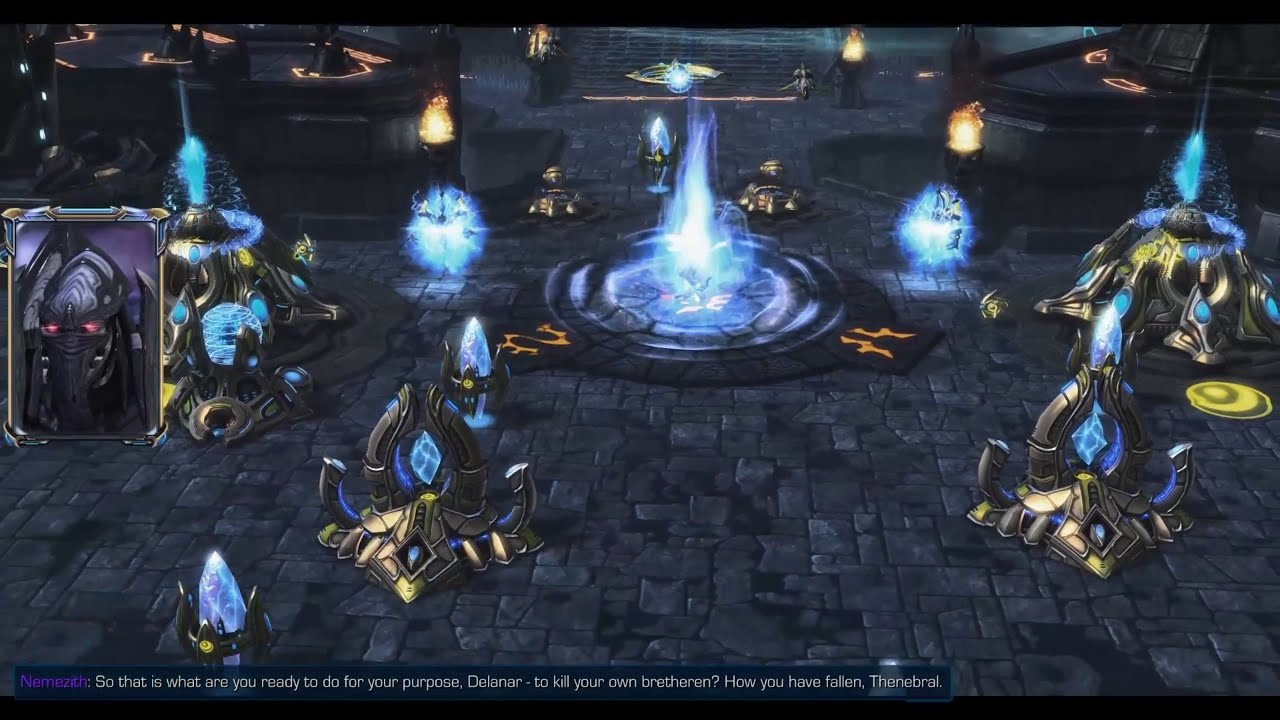 StarCraft II: Race with Destiny Campaign Mission 7 - Twilight of Talaad ...