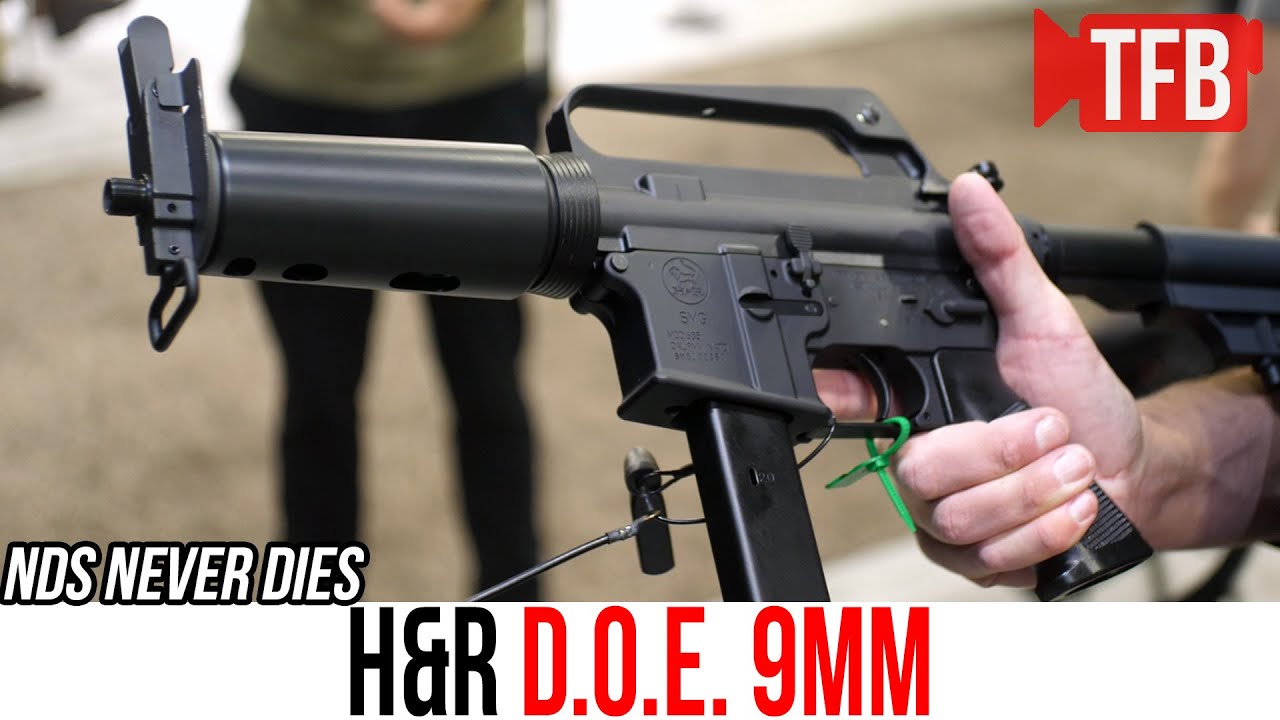 Throwback 9mm Carbine: NEW H&R 9mm DOE AR - YouTube