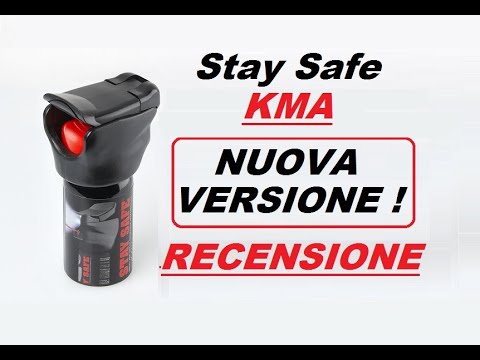 Recensione "STAY SAFE" Spray Peperoncino by Manuel Spadaccini KMA - YouTube