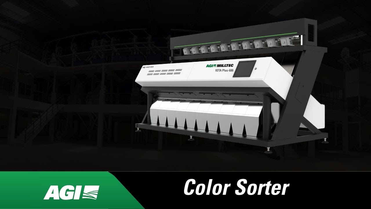 COLOR SORTER- AGI MILLTEC Grain Processing - YouTube