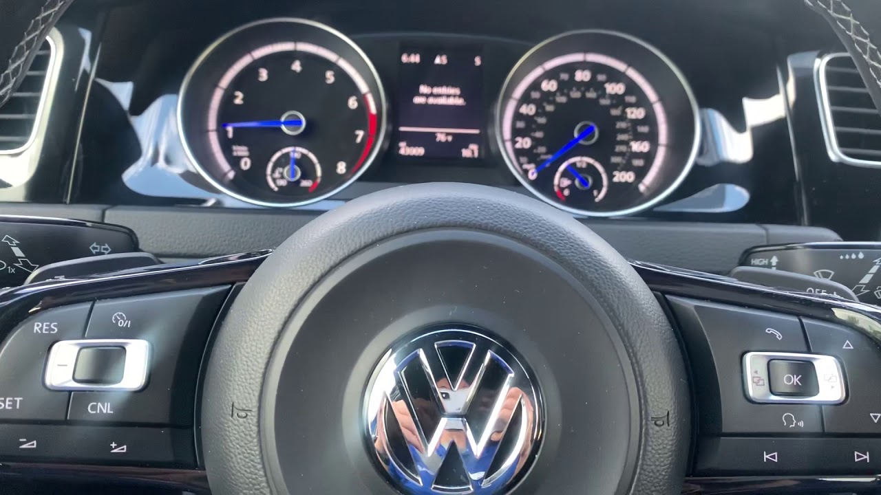 2015 GOLF R 0-60 MPH - YouTube