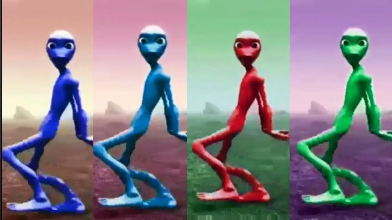 Learn Color For Children - Learn Colors Dame Tu Cosita Dance - Alien ...