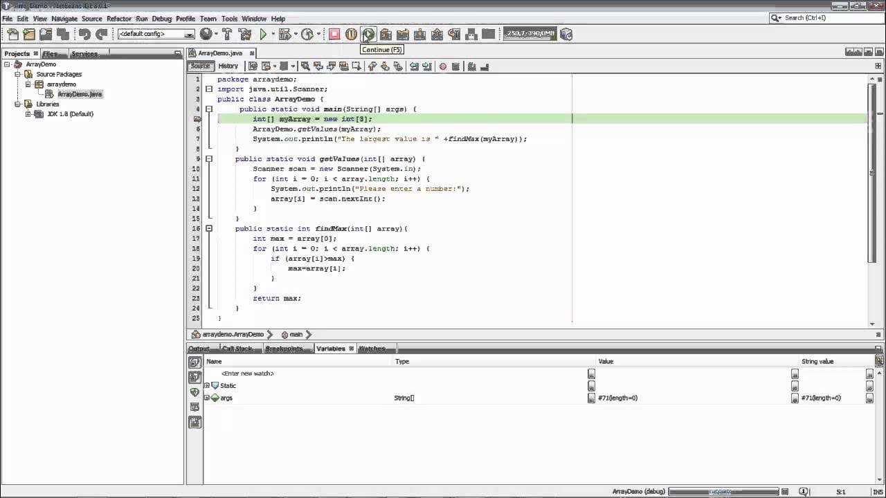 How to Use the NetBeans Debugger for Java - YouTube