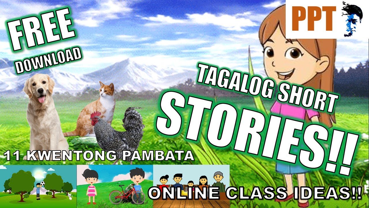 Tagalog Stories 1 FREE POWERPOINT DOWNLOAD!! (Online Class Ideas) - YouTube