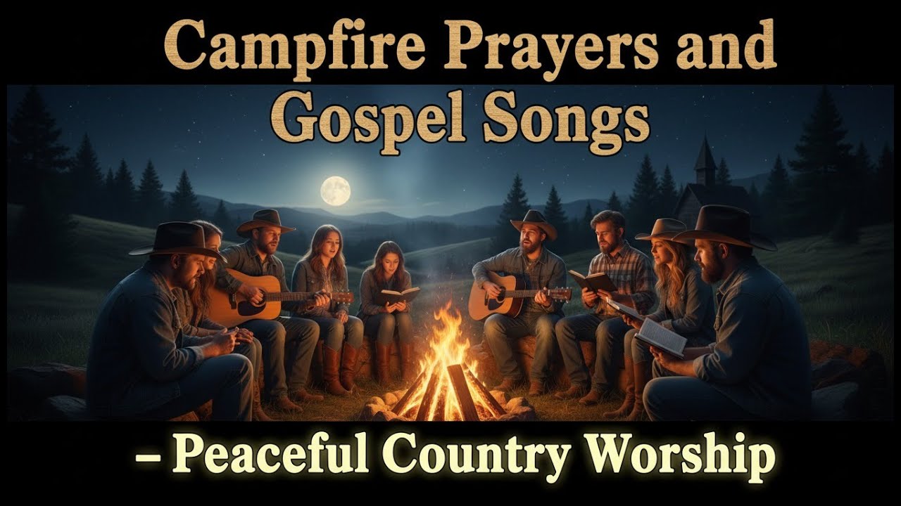 Campfire Prayers and Gospel Songs – Peaceful Country Worship - YouTube