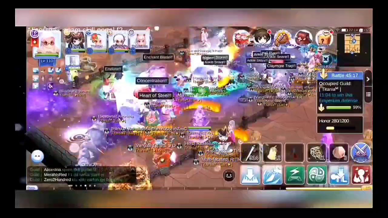 Titania vs Saint (old video) - YouTube