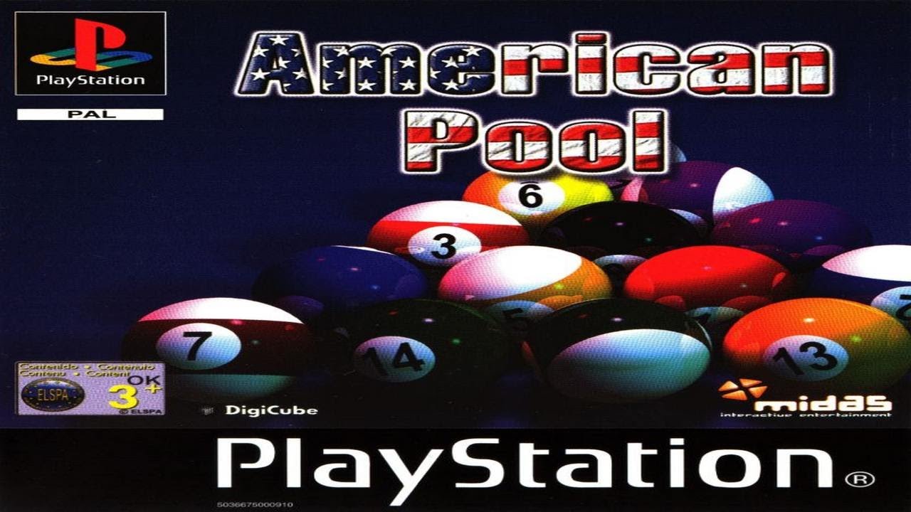 American Pool Ps1 Gameplay - YouTube