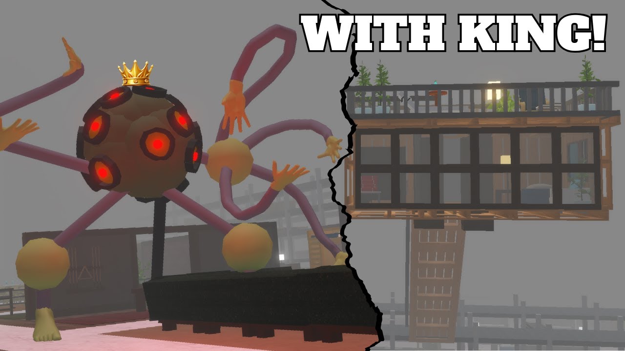 A SIMPLE SKY BASE WITH KING! | Roblox SCP 3008 - YouTube