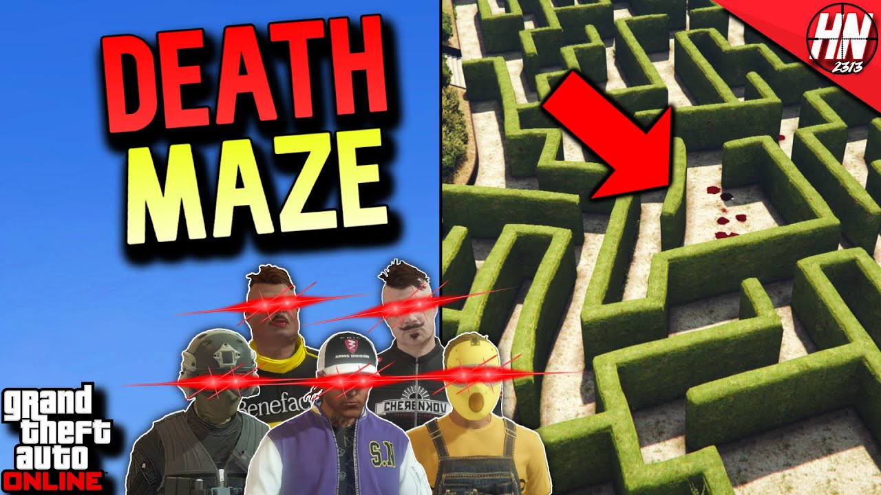 GTA 5 MURDER MAZE - YouTube