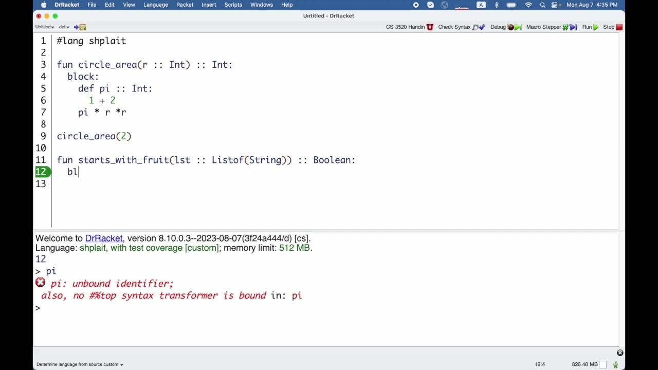 Shplait Tutorial 7 - local definitions - YouTube